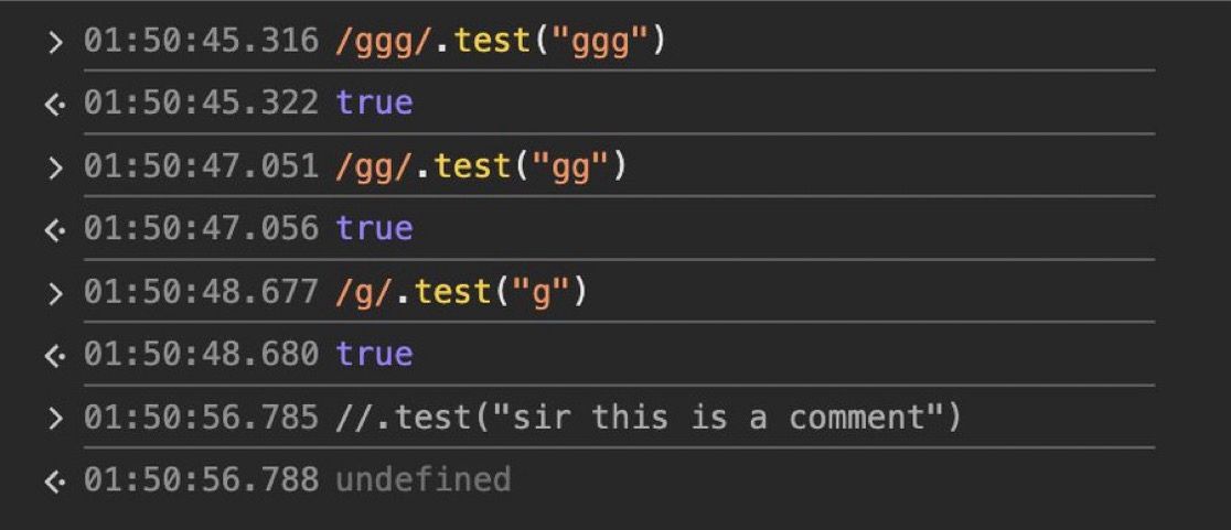 Shaurya Sisodia on LinkedIn: #regex #webdevelopment #javascript Shaurya Sisodia on LinkedIn: #regex #webdevelopment #javascript