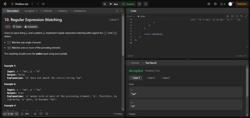 #100daysofcode #100daysofcode #dynamicprogramming #leetcode… | Om Patil #100daysofcode #100daysofcode #dynamicprogramming #leetcode… | Om Patil