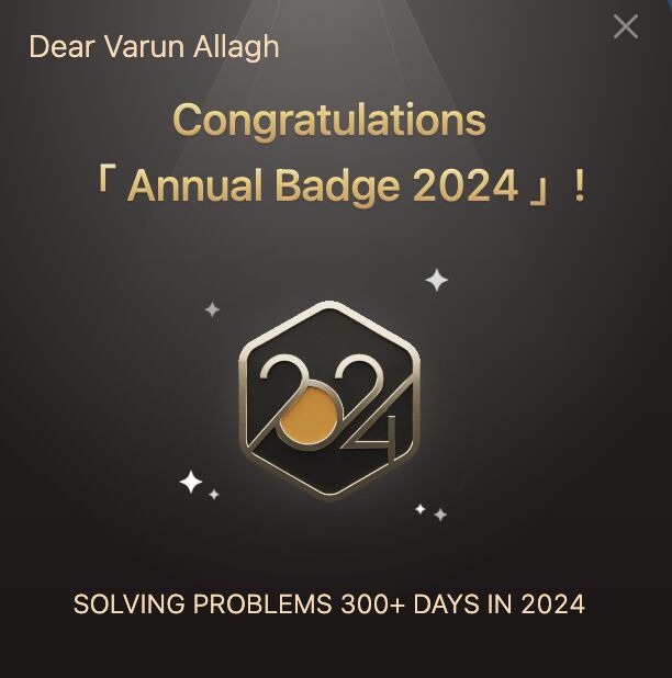 #leetcode #potd #problemoftheday | VARUN ALLAGH #leetcode #potd #problemoftheday | VARUN ALLAGH