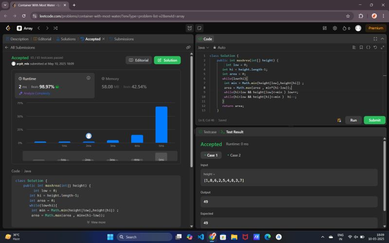 #leetcode #dsachallenge #day6 #twopointers #javacoding #interviewprep ... #leetcode #dsachallenge #day6 #twopointers #javacoding #interviewprep ...