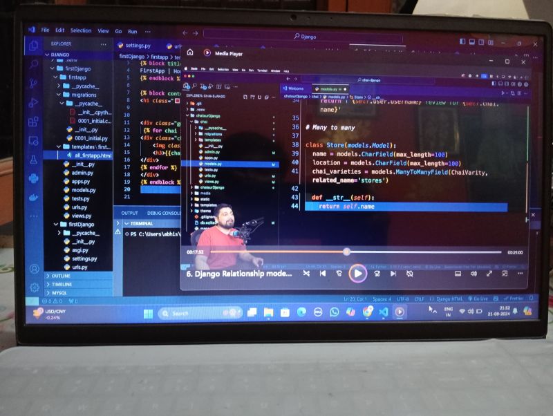 Learned about Django relationships with Chai or Code | Abhishek Kumar ... Learned about Django relationships with Chai or Code | Abhishek Kumar ...