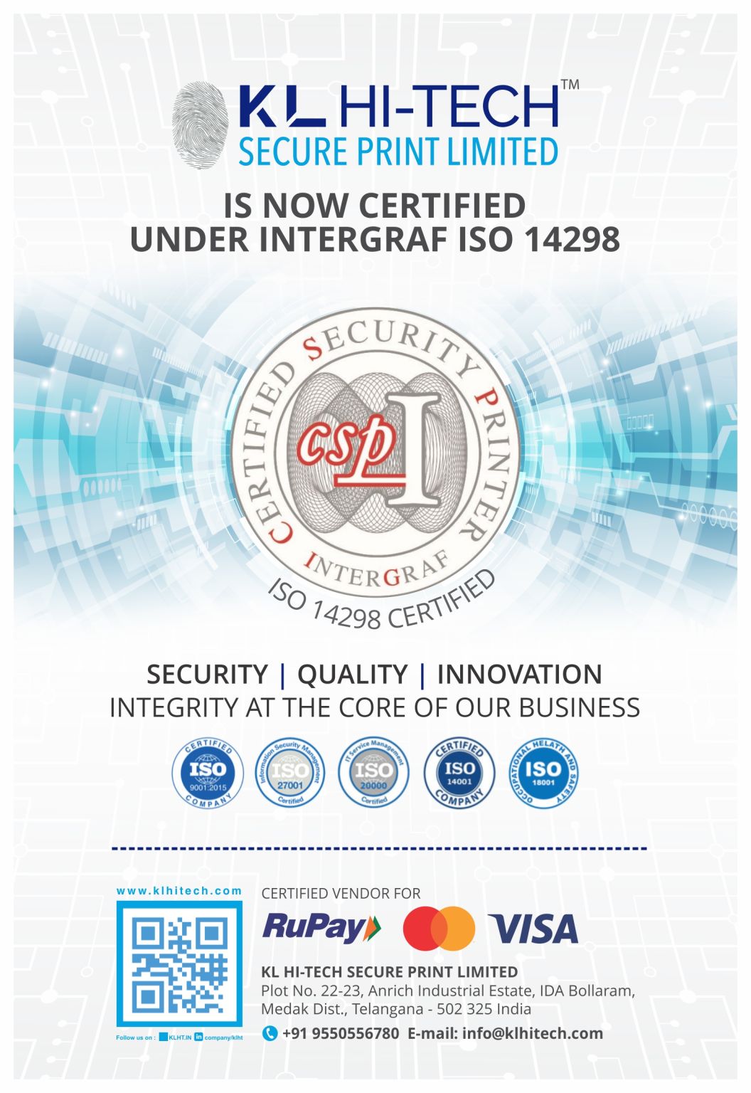 Kartik Shekar on LinkedIn: Proud moment for KL HI-TECH. | 18 comments Kartik Shekar on LinkedIn: Proud moment for KL HI-TECH. | 18 comments