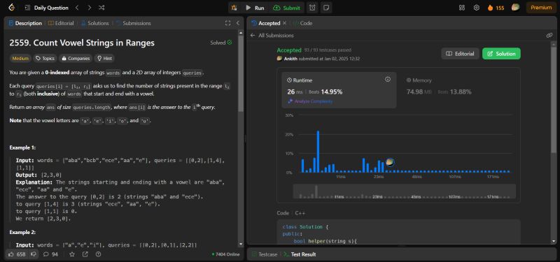Ankith Chowdary on LinkedIn: #leetcode #problemsolving #consistency # ... Ankith Chowdary on LinkedIn: #leetcode #problemsolving #consistency # ...