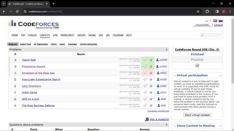 Participated in Codeforces contest | Himanshu Kashyap posted on the ... Participated in Codeforces contest | Himanshu Kashyap posted on the ...