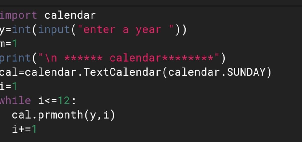 katam Anand on LinkedIn: #python #calendar #opensource #programming # ... katam Anand on LinkedIn: #python #calendar #opensource #programming # ...