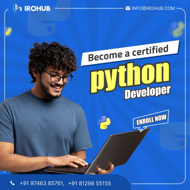 iROHUB Infotech on LinkedIn: #pythontraining #pythoninternship # ... iROHUB Infotech on LinkedIn: #pythontraining #pythoninternship # ...