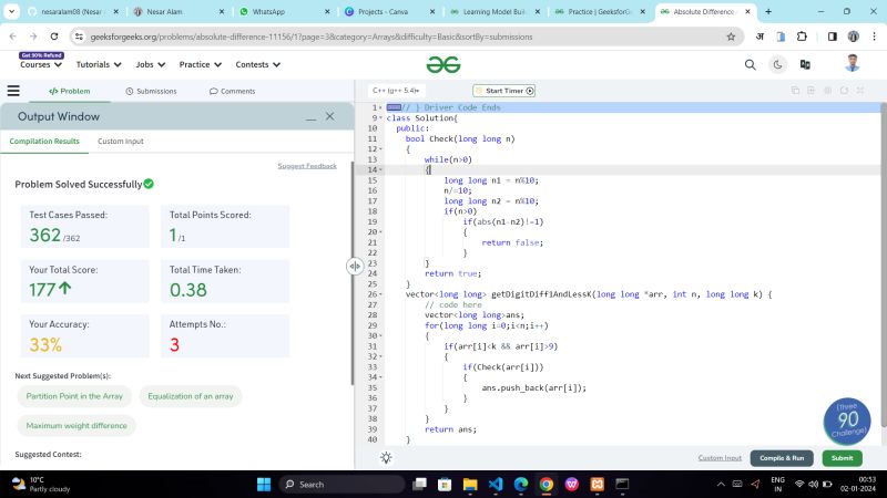 Day 33 of #100daysofcodechallenge: Easy problem solving | Nesar Alam ... Day 33 of #100daysofcodechallenge: Easy problem solving | Nesar Alam ...