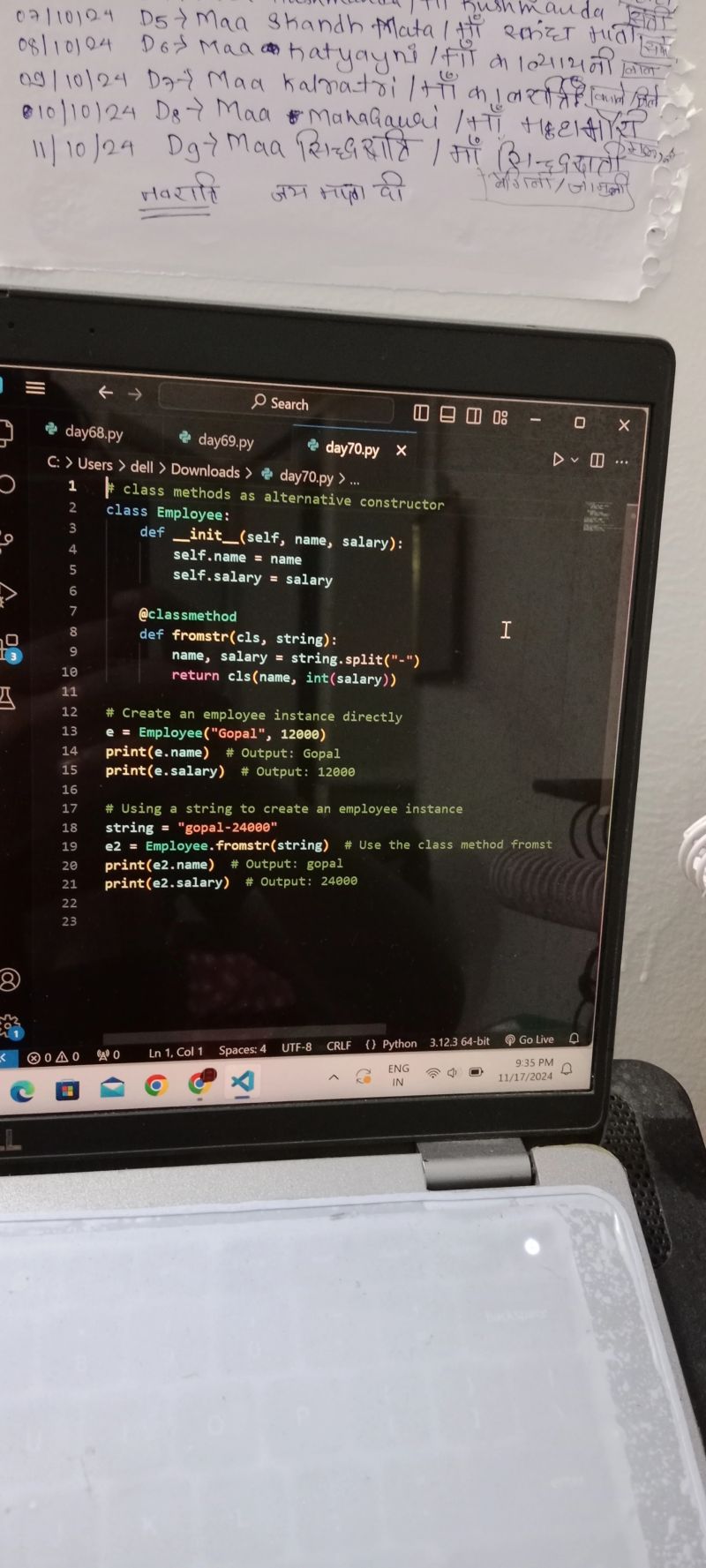 Gourav Pal on LinkedIn: #learning #python #codewithharry #day70 #js Gourav Pal on LinkedIn: #learning #python #codewithharry #day70 #js
