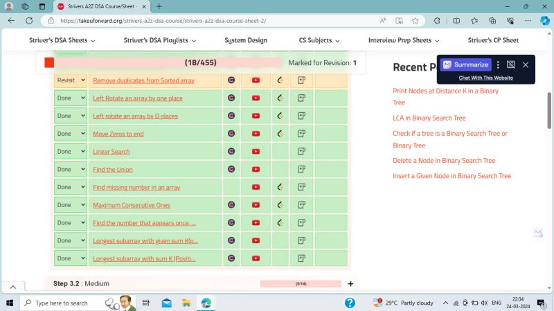 #dsa #strivers #challengeaccepted #codingjourney #programming | Ranveer ... #dsa #strivers #challengeaccepted #codingjourney #programming | Ranveer ...