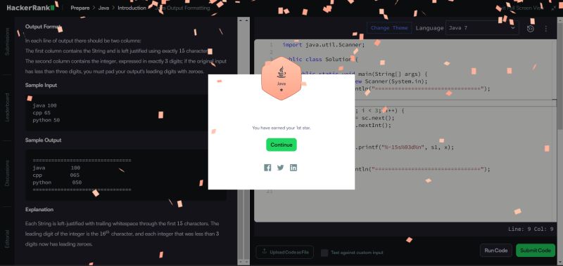 Vishwa V on LinkedIn: #java #hackerrank #coding #programming # ... Vishwa V on LinkedIn: #java #hackerrank #coding #programming # ...