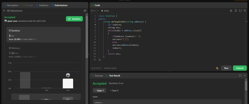 🎉 Just conquered another LeetCode challenge! | Ghazi umar 🎉 Just conquered another LeetCode challenge! | Ghazi umar