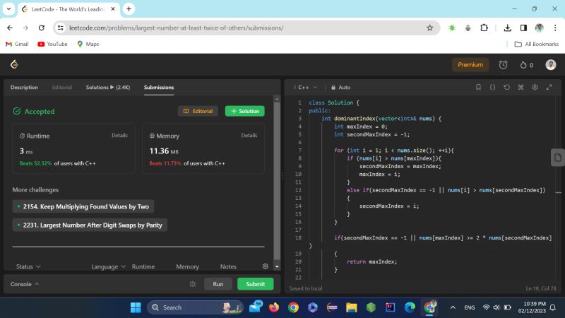 Onkar Galande on LinkedIn: #leetcode #problemsolving #datastructures Onkar Galande on LinkedIn: #leetcode #problemsolving #datastructures