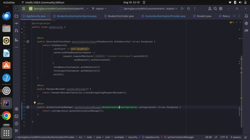 Ranjeet Rathour on LinkedIn: #springsecurity #customauthentication # ... Ranjeet Rathour on LinkedIn: #springsecurity #customauthentication # ...