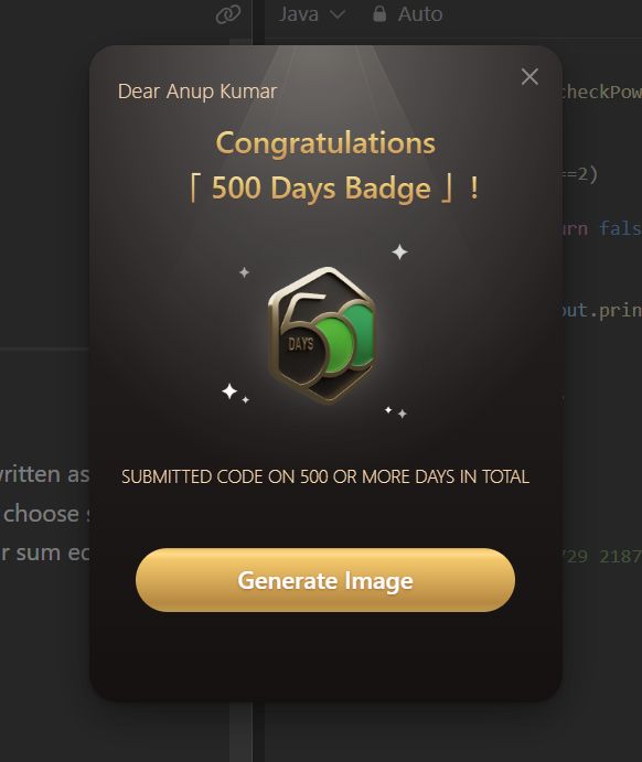 #leetcode #coding #500daysstreak #problemsolving #consistency #growth ... #leetcode #coding #500daysstreak #problemsolving #consistency #growth ...