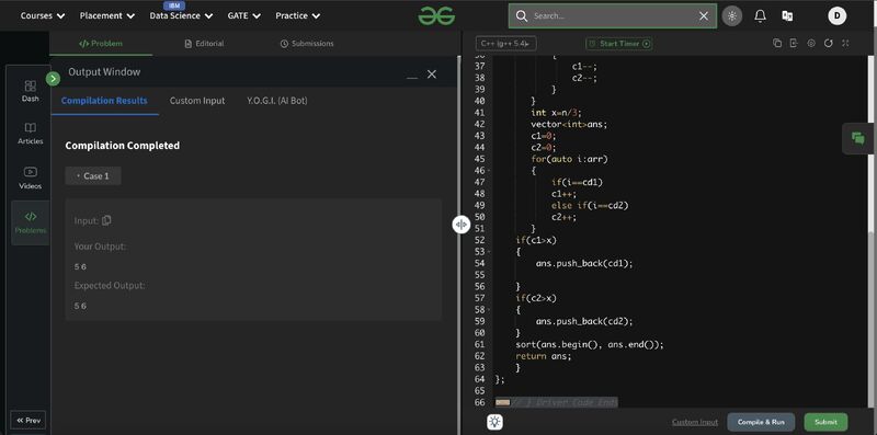 #gfg160 #geekstreak2025 #gfg160 #cpp #dsa #codingchallenge… | Disha Shukla #gfg160 #geekstreak2025 #gfg160 #cpp #dsa #codingchallenge… | Disha Shukla