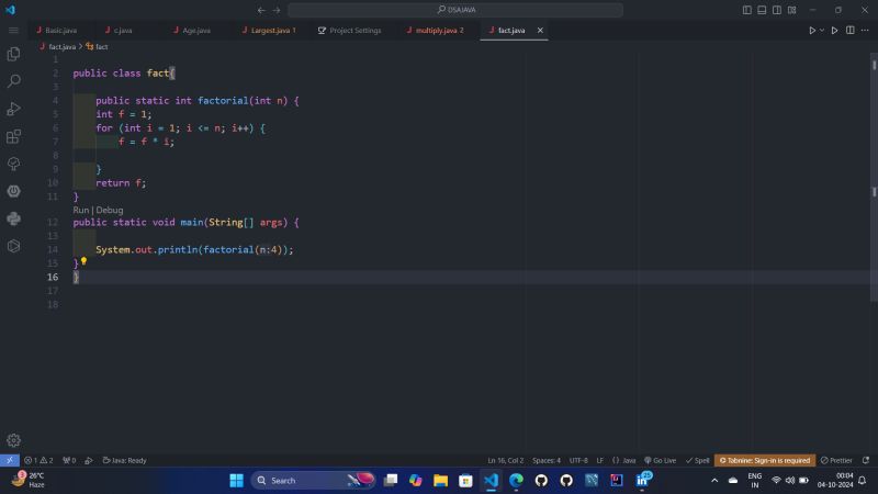 Vinod Kumar on LinkedIn: #dsawithjava #java #learningdsa #codejourney # ... Vinod Kumar on LinkedIn: #dsawithjava #java #learningdsa #codejourney # ...