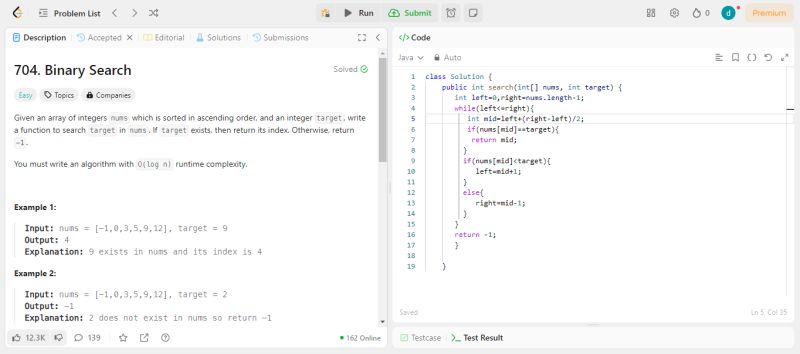 #leetcode #codingchallenge #problemsolving #25daysofcode #binarysearch ... #leetcode #codingchallenge #problemsolving #25daysofcode #binarysearch ...