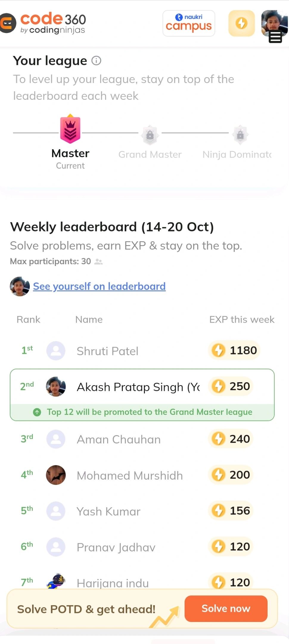 Akash Pratap Singh on LinkedIn: Getting Ahead with Coding Ninjas ... Akash Pratap Singh on LinkedIn: Getting Ahead with Coding Ninjas ...