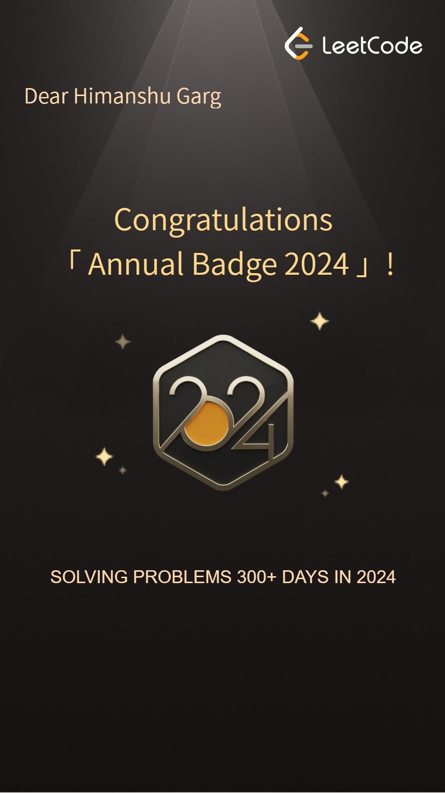 Himanshu Garg on LinkedIn: #leetcode #milestone #codingjourney # ... Himanshu Garg on LinkedIn: #leetcode #milestone #codingjourney # ...