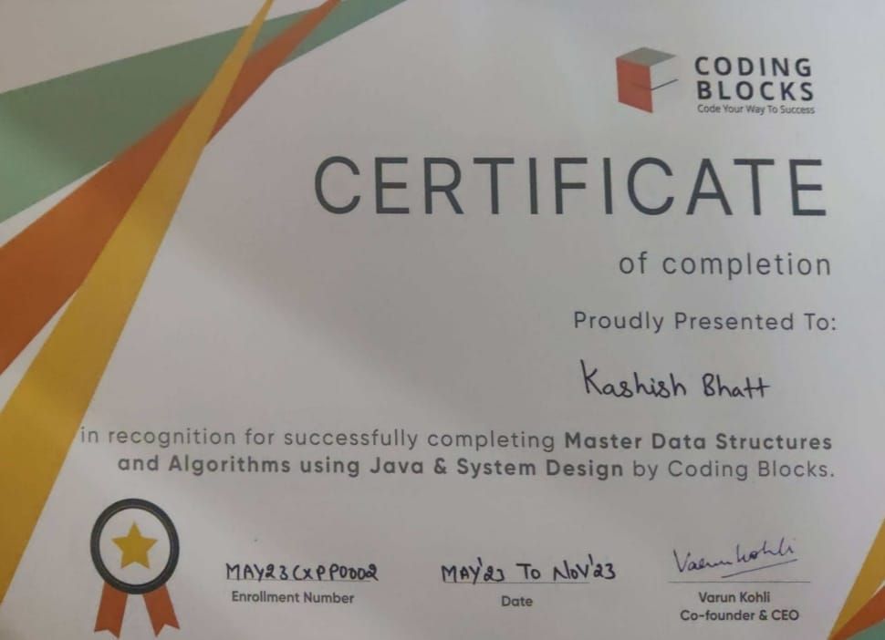 Kashish Bhatt on LinkedIn: #datastructures #algorithms #java # ... Kashish Bhatt on LinkedIn: #datastructures #algorithms #java # ...