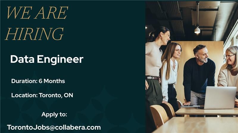 #data #engineer #toronto #ontario #opentowork #nowhiring #jobopening ... #data #engineer #toronto #ontario #opentowork #nowhiring #jobopening ...