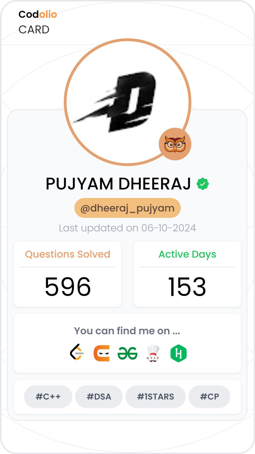 PUJYAM DHEERAJ on LinkedIn: #c #dsa #codingjourney #problemsolving # ... PUJYAM DHEERAJ on LinkedIn: #c #dsa #codingjourney #problemsolving # ...
