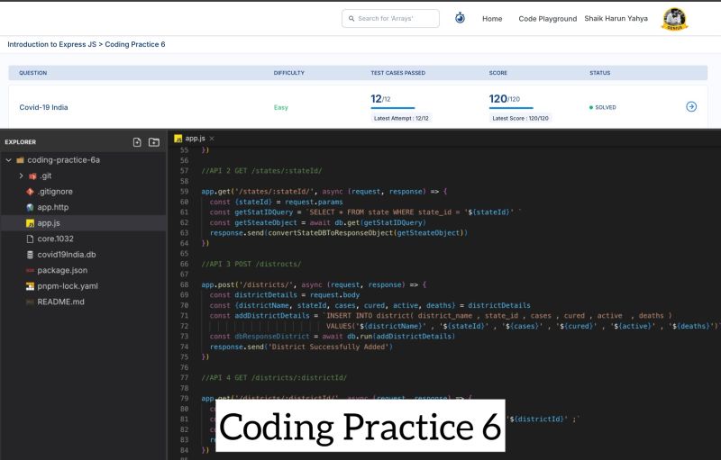 Shaik Harun on LinkedIn: #ccbp #coding #consistency #nxtwave #ccbpians ... Shaik Harun on LinkedIn: #ccbp #coding #consistency #nxtwave #ccbpians ...
