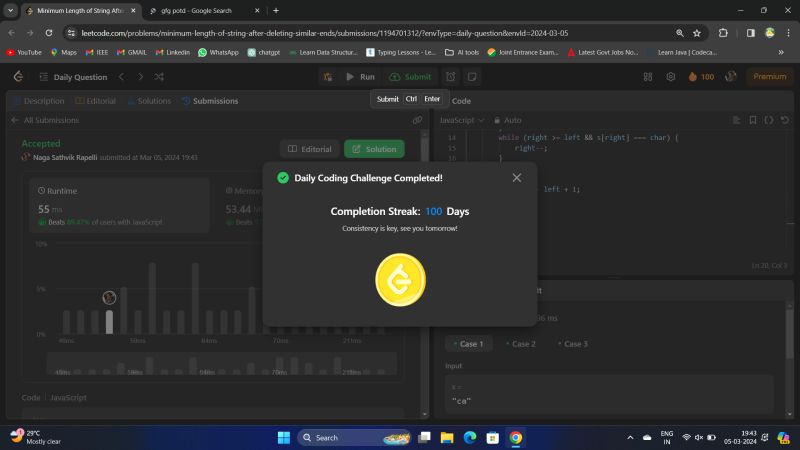 Naga Sathvik Rapelli on LinkedIn: #100daysofcodingchallenge #leetcode # ... Naga Sathvik Rapelli on LinkedIn: #100daysofcodingchallenge #leetcode # ...