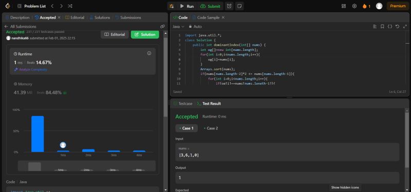 #100daysofleetcode #leetcode #array #sorting #codingchallenge… | Nandhika A #100daysofleetcode #leetcode #array #sorting #codingchallenge… | Nandhika A