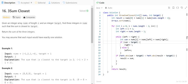 My DSA Leetcode solution for Two Sum II | Akashdeep P posted on the ... My DSA Leetcode solution for Two Sum II | Akashdeep P posted on the ...