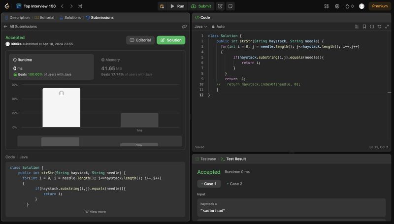 Rithika Kalaimani on LinkedIn: #leetcode #algorithm #java # ... Rithika Kalaimani on LinkedIn: #leetcode #algorithm #java # ...