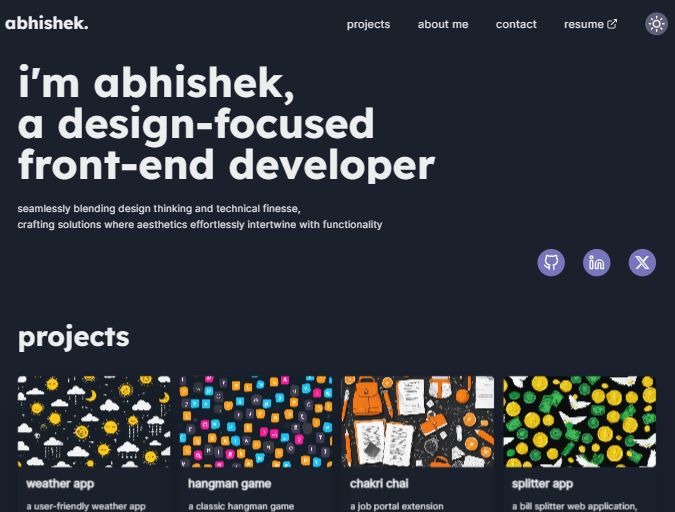 Launching my new portfolio website with React and Vite | Abhishek ... Launching my new portfolio website with React and Vite | Abhishek ...