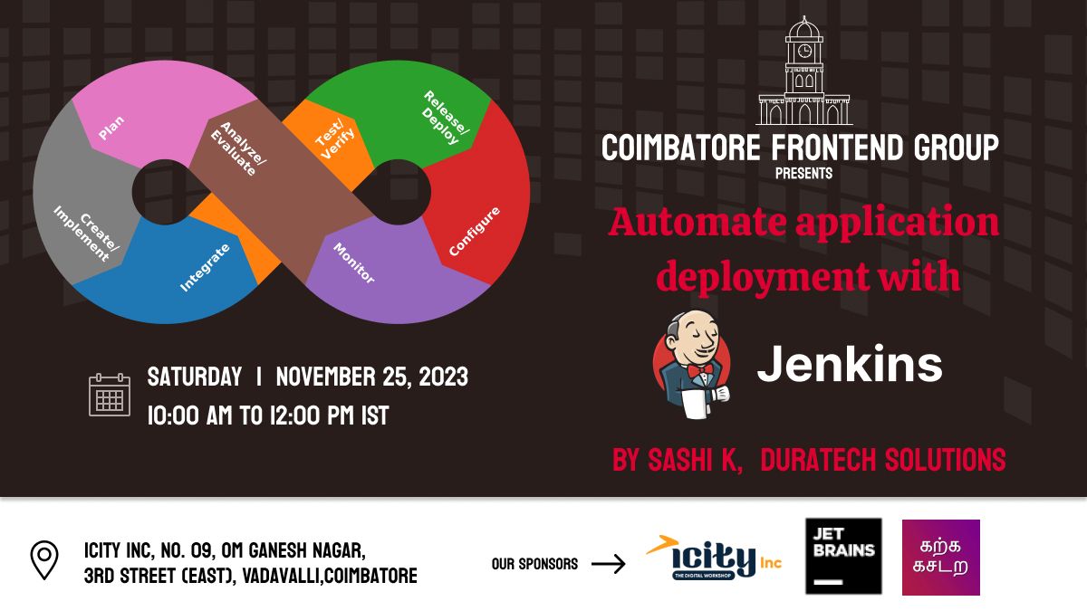 Coimbatore JavaScript Group on LinkedIn: Automate application ... Coimbatore JavaScript Group on LinkedIn: Automate application ...