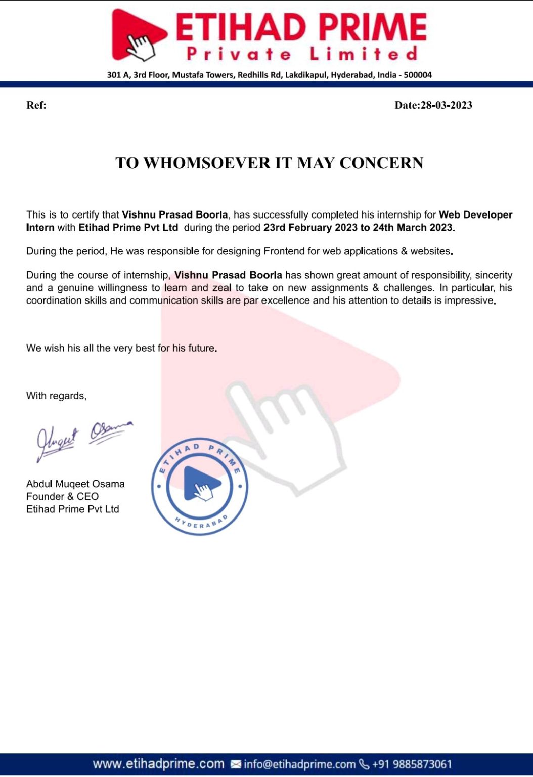 Hey connections! | Vishnu Prasad Boorla Hey connections! | Vishnu Prasad Boorla