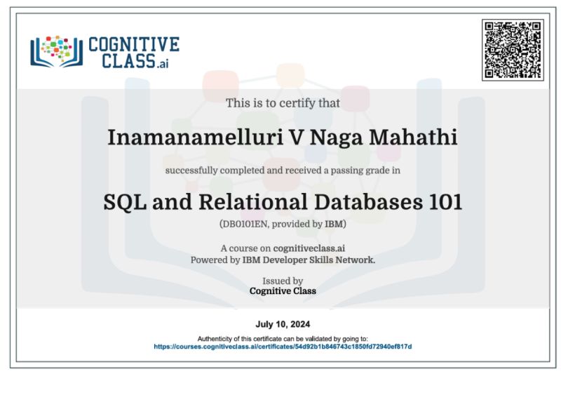 #learning #certification #sql #relationaldatabases #datascience #ai ... #learning #certification #sql #relationaldatabases #datascience #ai ...