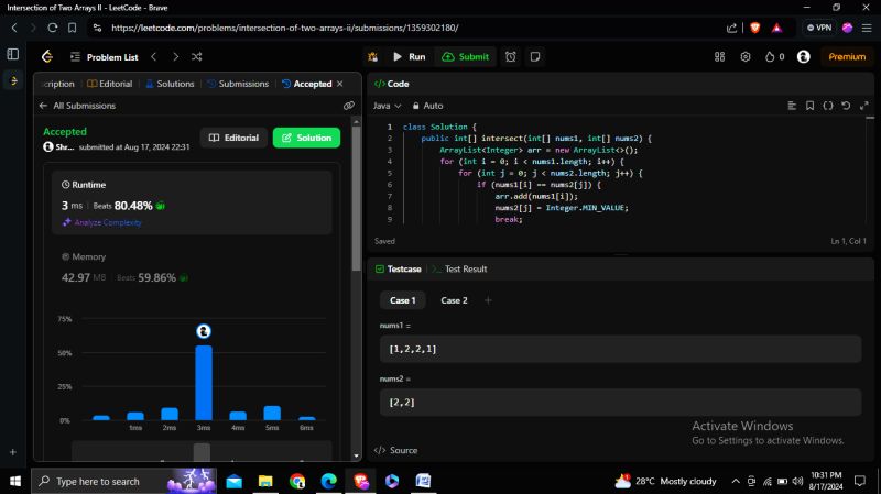 Shruti Dubey on LinkedIn: #100daysofcode #leetcode #codenewbie Shruti Dubey on LinkedIn: #100daysofcode #leetcode #codenewbie