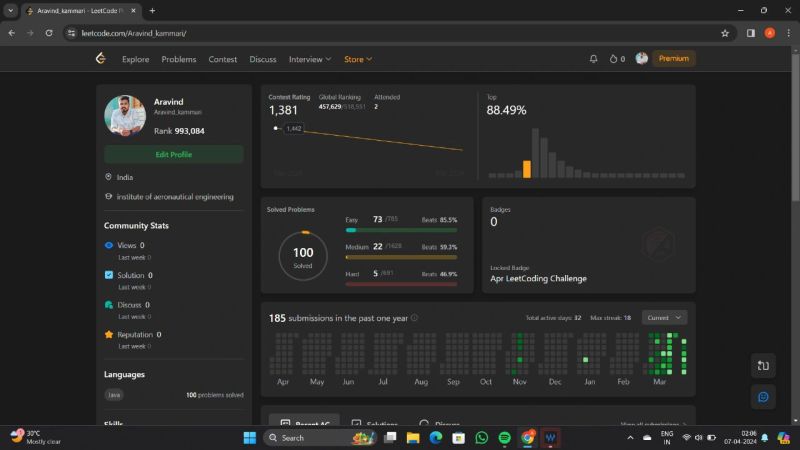 Aravind Kammari on LinkedIn: #100daysofcodingchallenge #codingcommunity ... Aravind Kammari on LinkedIn: #100daysofcodingchallenge #codingcommunity ...