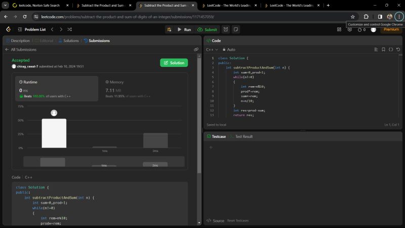 Excited to share that I solved leetcode Question for the first time..😀 ... Excited to share that I solved leetcode Question for the first time..😀 ...