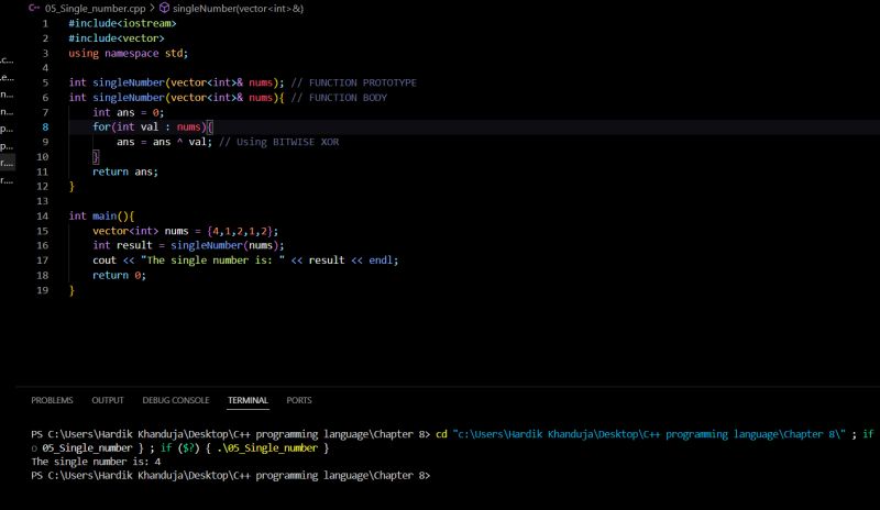 #codingjourney #cplusplus #problemsolving #bitwiseoperations… | Hardik ... #codingjourney #cplusplus #problemsolving #bitwiseoperations… | Hardik ...