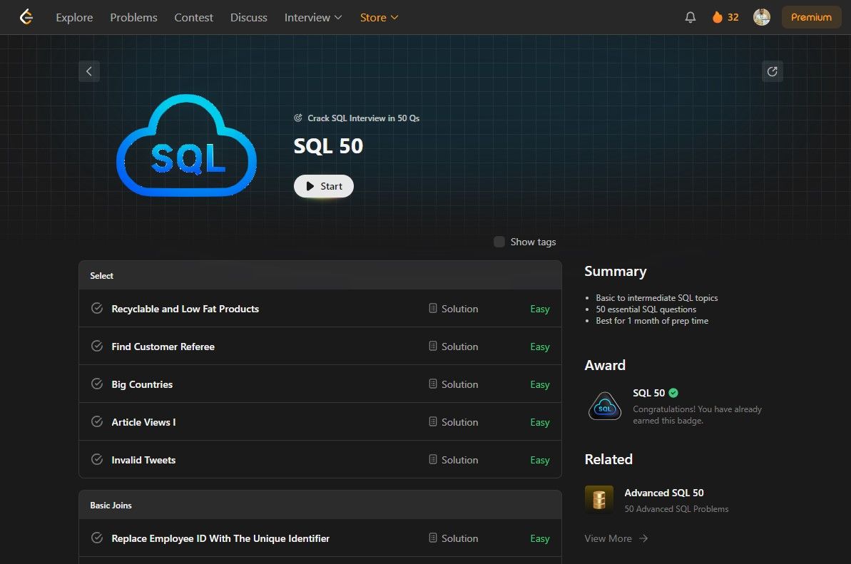 Ayan Sar on LinkedIn: #sql50challenge #leetcode #dataanalytics # ... Ayan Sar on LinkedIn: #sql50challenge #leetcode #dataanalytics # ...