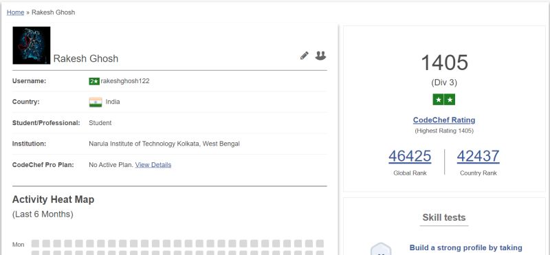 Rakesh Ghosh on LinkedIn: #competitiveprogramming #codechef # ... Rakesh Ghosh on LinkedIn: #competitiveprogramming #codechef # ...