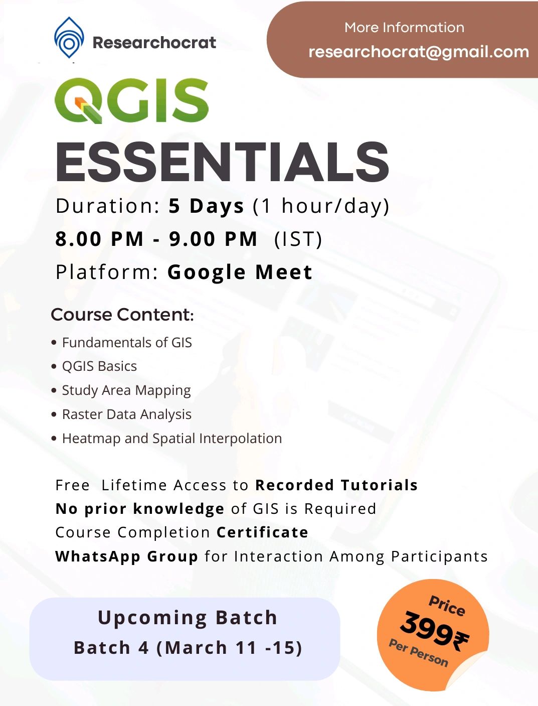 Madhuraj Palat Kannankai on LinkedIn: I'm conducting a 5-day online ... Madhuraj Palat Kannankai on LinkedIn: I'm conducting a 5-day online ...