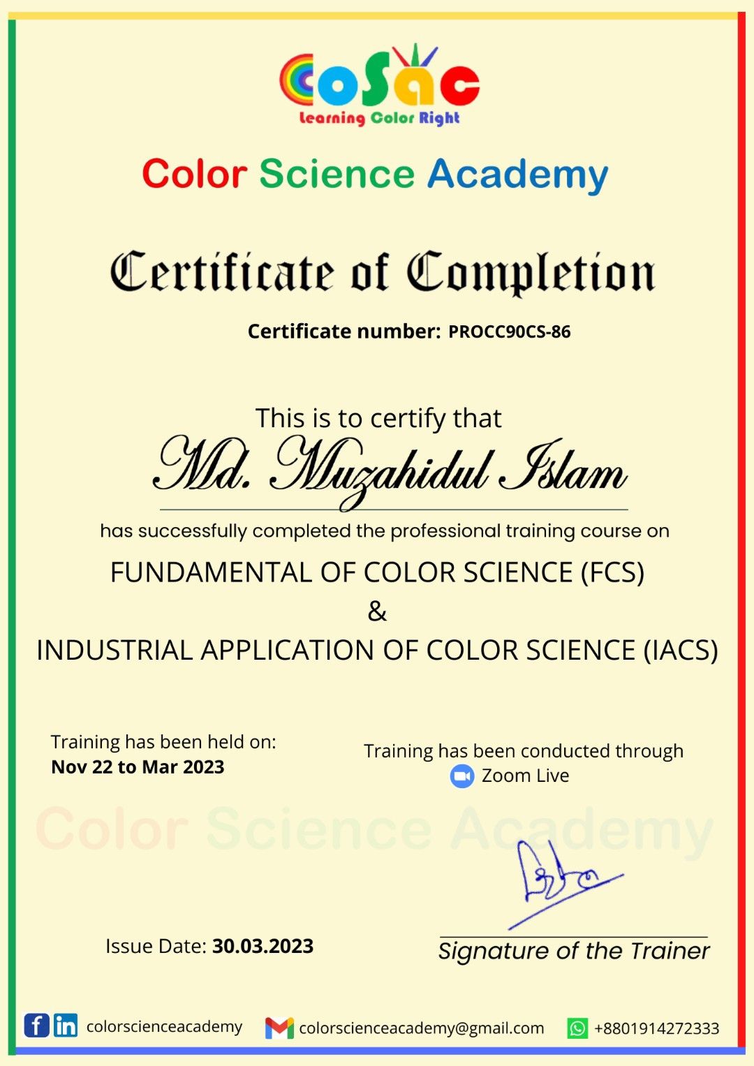 Md.Muzahidul Islam on LinkedIn: Allhamdulillah another achievement. The ... Md.Muzahidul Islam on LinkedIn: Allhamdulillah another achievement. The ...