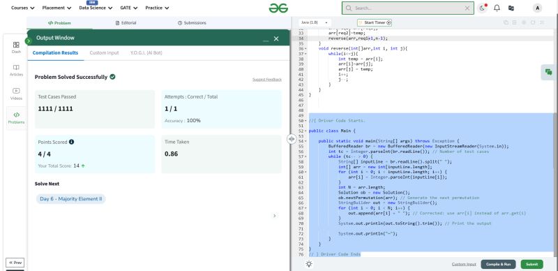 #gfg160 #geekstreak2025 #arrays #problemsolving #codingchallenge #dsa ... #gfg160 #geekstreak2025 #arrays #problemsolving #codingchallenge #dsa ...