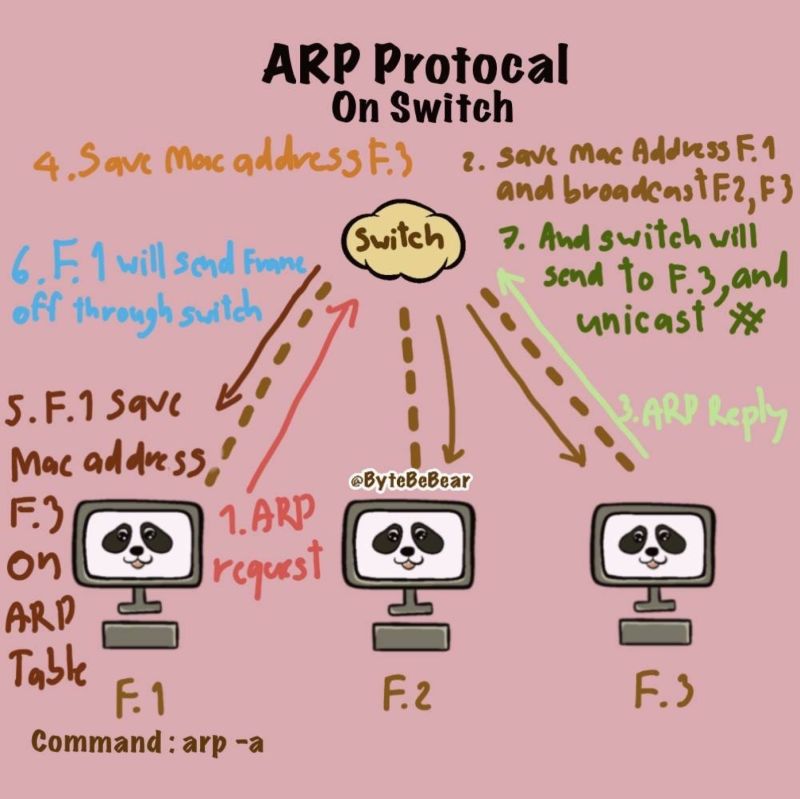 ByteBeBear B. on LinkedIn: #arpprotocal #protocal #switch #network # ... ByteBeBear B. on LinkedIn: #arpprotocal #protocal #switch #network # ...