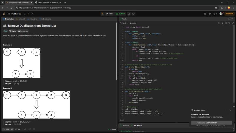 #leetcode #codingchallenge #python #linkedlist #mern | Vengatesh Ramar #leetcode #codingchallenge #python #linkedlist #mern | Vengatesh Ramar