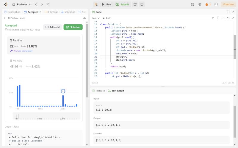 Paramaguru V on LinkedIn: #leetcode #linkedlist #java #codingchallenge ... Paramaguru V on LinkedIn: #leetcode #linkedlist #java #codingchallenge ...