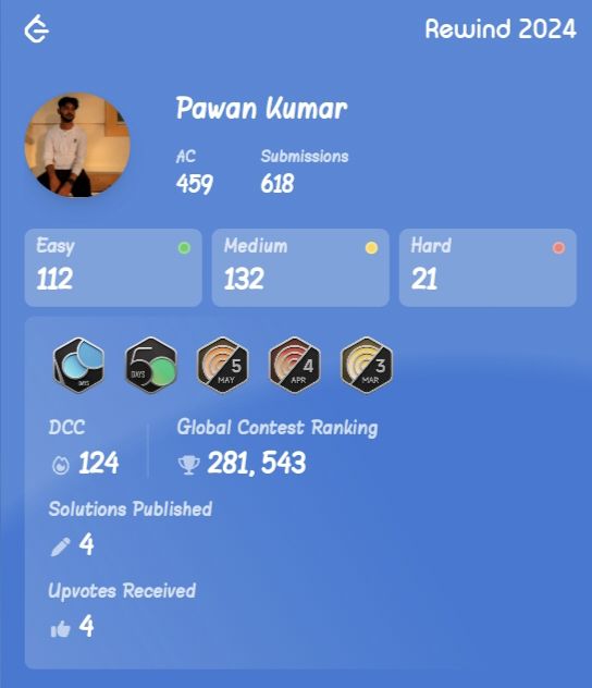 PAWAN KUMAR on LinkedIn: #leetcode #codingjourney #dsa #problemsolving ... PAWAN KUMAR on LinkedIn: #leetcode #codingjourney #dsa #problemsolving ...