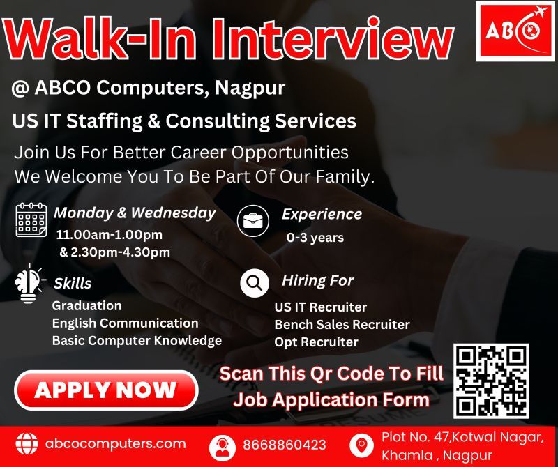 Mayur Gajbhiye on LinkedIn: ABCO COMPUTERS PVT.LTD is Hiring Freshers ... Mayur Gajbhiye on LinkedIn: ABCO COMPUTERS PVT.LTD is Hiring Freshers ...