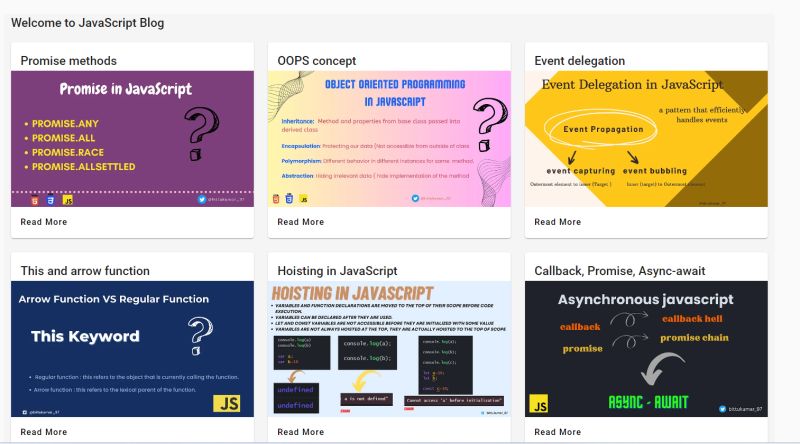My JavaScript blog on medium | Bittu Kumar posted on the topic | LinkedIn My JavaScript blog on medium | Bittu Kumar posted on the topic | LinkedIn